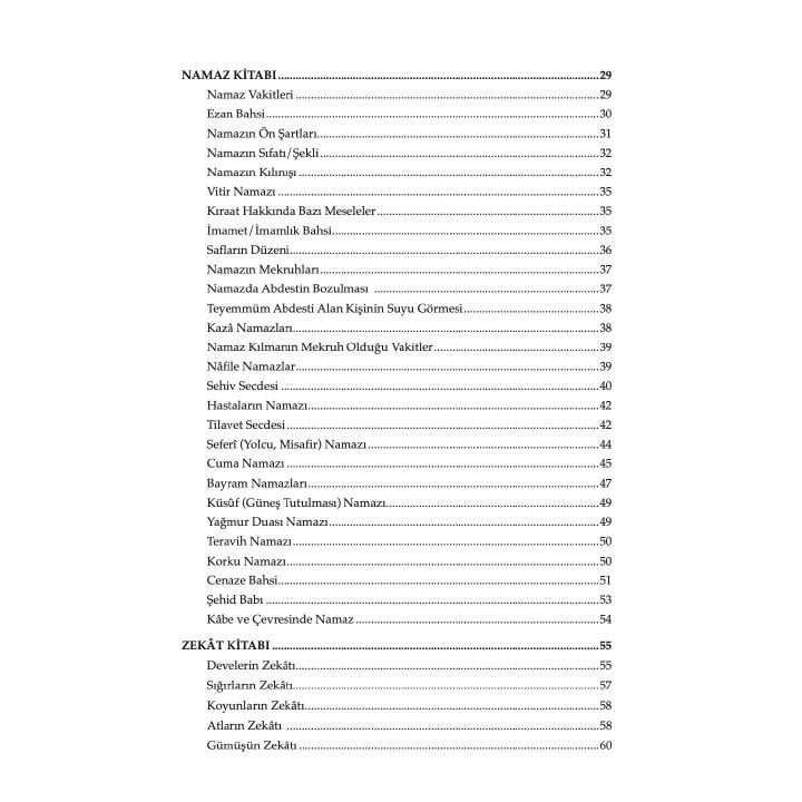 Muhtasarü'l Kuduri | Hanefi Fıkhı | İmam Ahmed B. Muhammed El-Kuduri